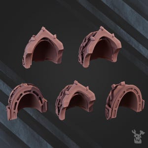 Winged Lions Shoulder Pads X5 | Sci-fi | Wargaming | 28mm Scale - Etsy