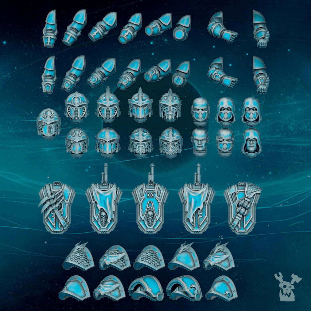 Scylla Legion Squad Build Kit | Sci-fi | Wargaming | 28mm Scale - Etsy