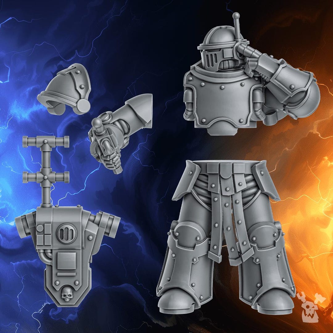 Rad Man | Sci-fi | Wargaming | 28mm Scale - Etsy