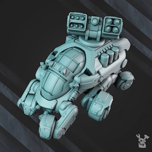 Starforged Gyro Truck | Sci-fi | Wargaming | 28mm Scale - Etsy