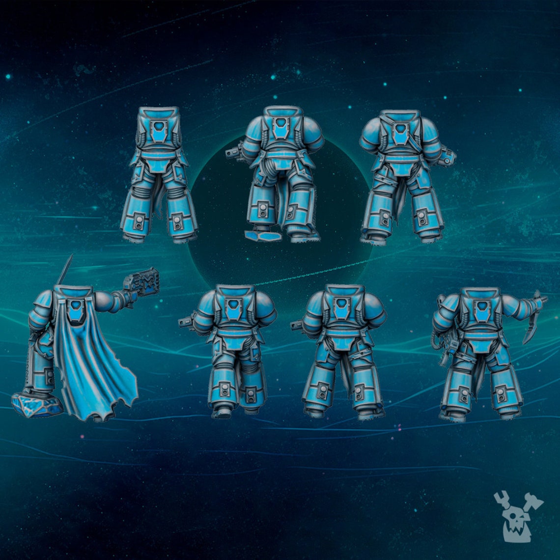 Scylla Legion Squad Build Kit | Sci-fi | Wargaming | 28mm Scale - Etsy