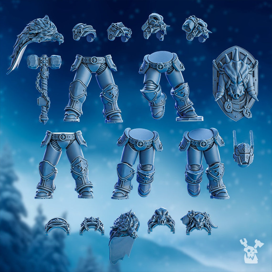 Stormbringers Squad Assembly Kit | Sci-fi | Wargaming | 28mm Scale - Etsy