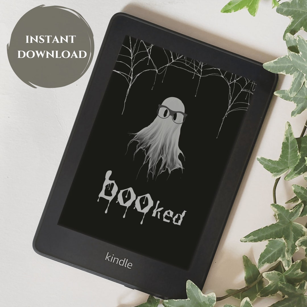 Halloween Ghost Kindle Lock Screen | Screensaver Template, Kindle ...