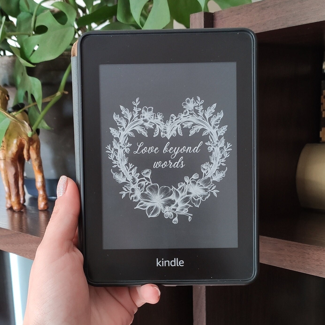 Custom Kindle Lock Screen Screensaver Design, Personalized Template ...