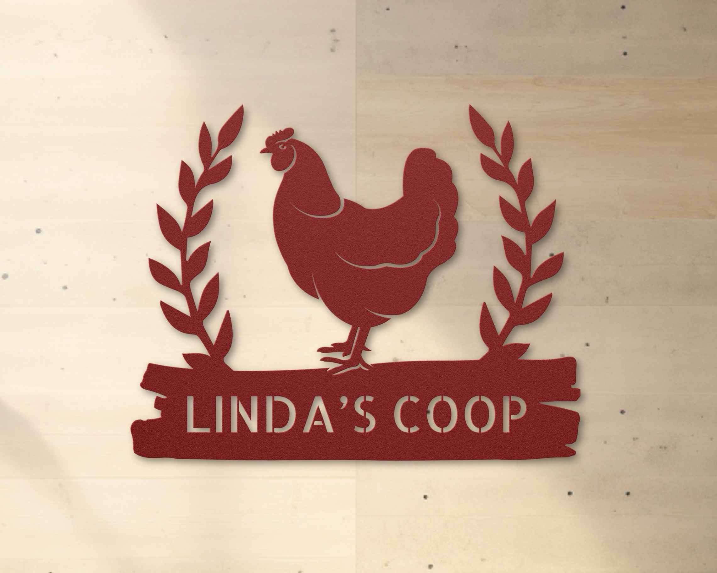 Custom Chicken Coop Sign. Farm Barn Ranch Metal Sign. - Etsy