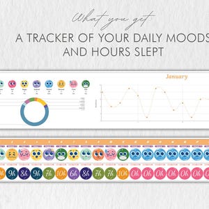 Food Journal and Mood Tracker, Emotions and Diet Diary, Keep Track of ...