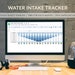 Water Intake Tracker Spreadsheet, Daily Water Intake Template Google ...
