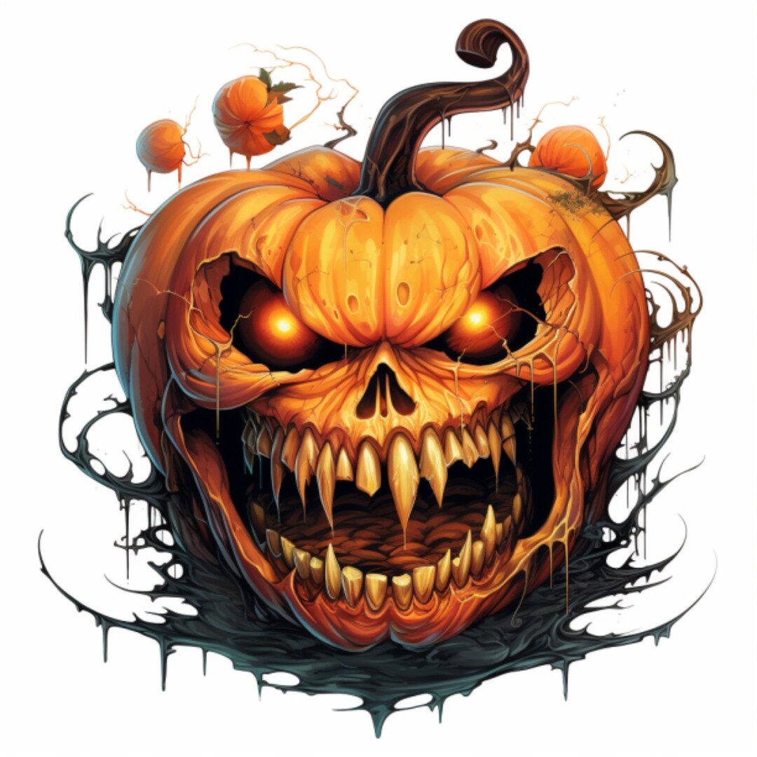 Halloween Digital Art by AI - Etsy