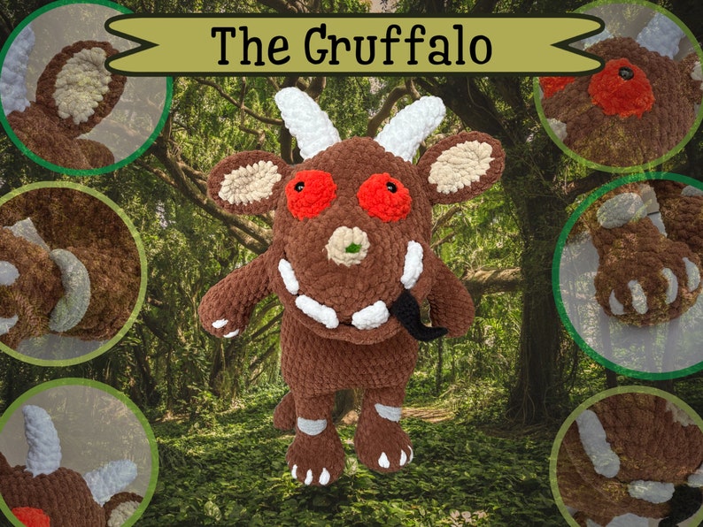 The Gruffalo Story Gift Set - Gruffalo Toy, Personalised Story Bag and ...