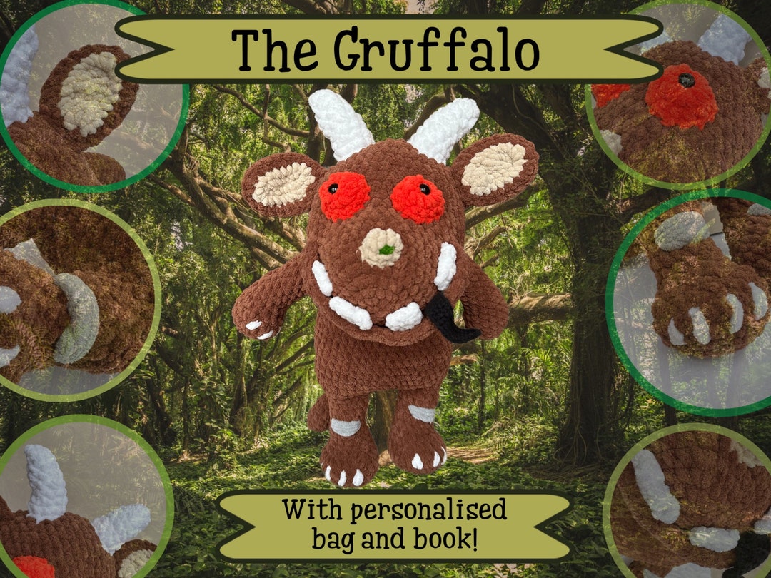 The Gruffalo Story Gift Set Gruffalo Toy, Personalised Story Bag and ...