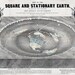 Flat Earth Map of the Square and Stationary Earth 1893 24" X 36 ...