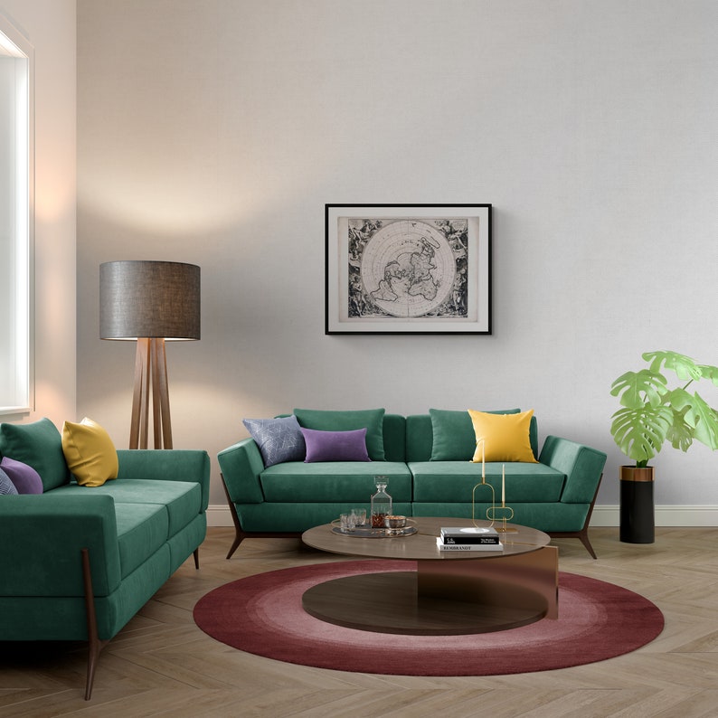 1713 Mappa Mundi World Map Cassini Planisphere Digital Download - Etsy UK