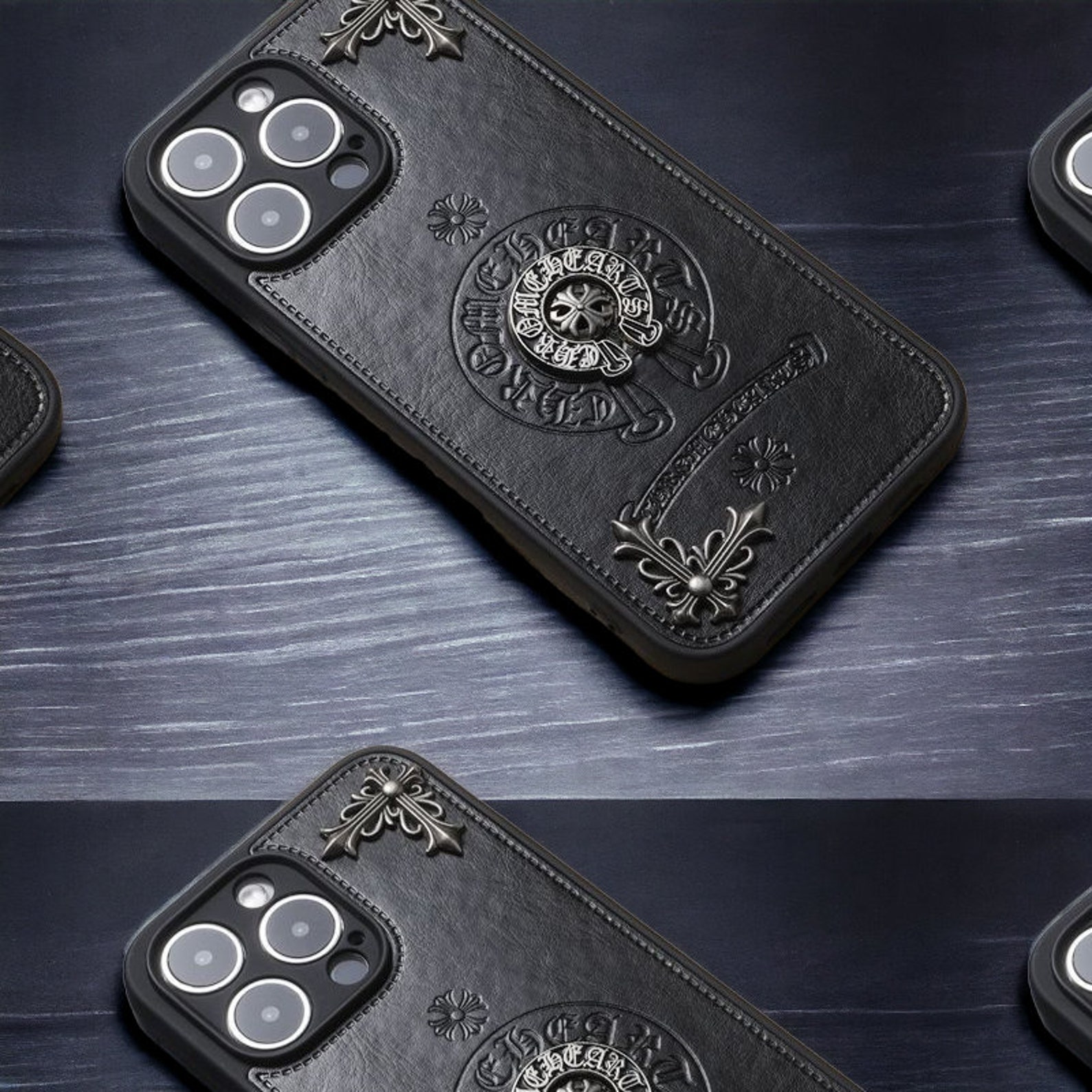 IPhone Case Chrome Hearts Gothic Cute iPhone 15 Case Aesthetic iPhone ...