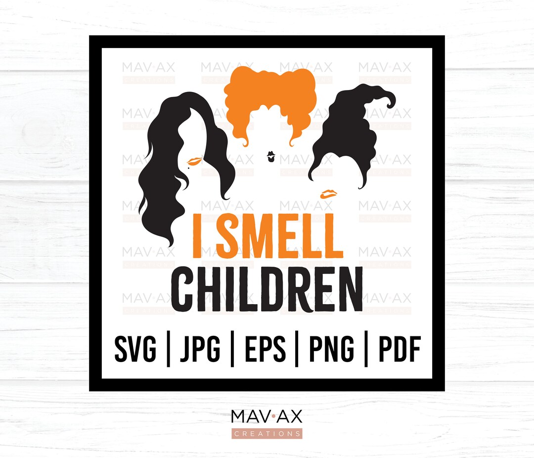 I Smell Children Artwork - Jpg, Pdf, Png, Svg and Eps - Etsy