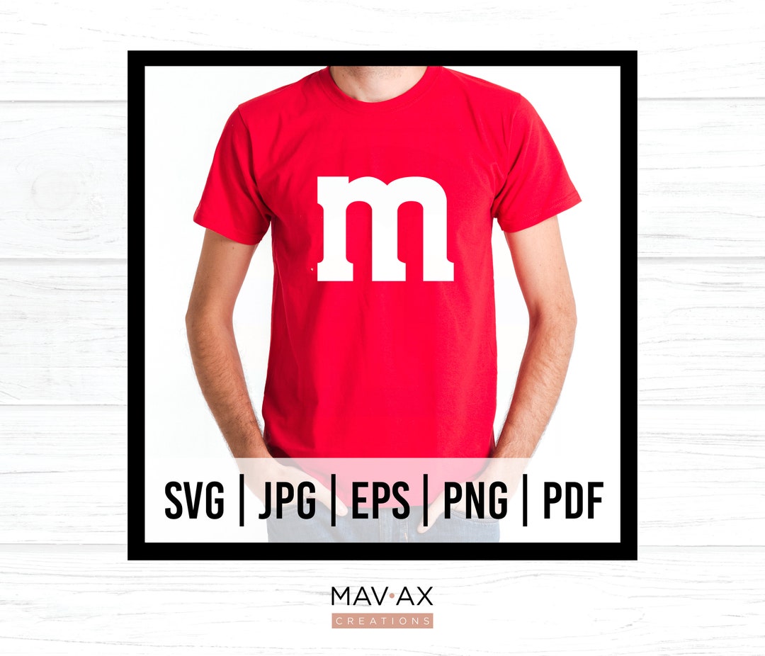 Letter M Artwork - Svg, Eps, Png, Pdf, Jpg - M&M Digital Download ...