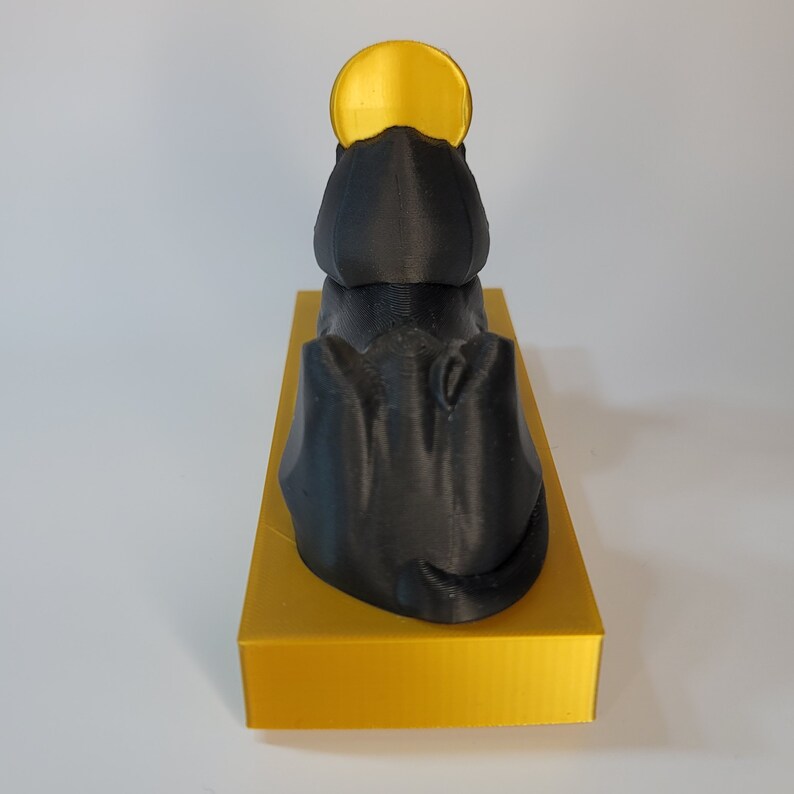 Sphinx Statuette - Black - Original Designs, 3D Printed Art Statuettes ...