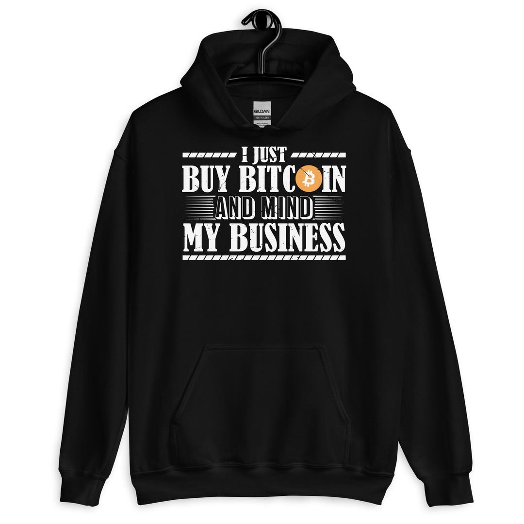 Bitcoin Mindset Hoodie: Funny Crypto HODL Apparel - Etsy