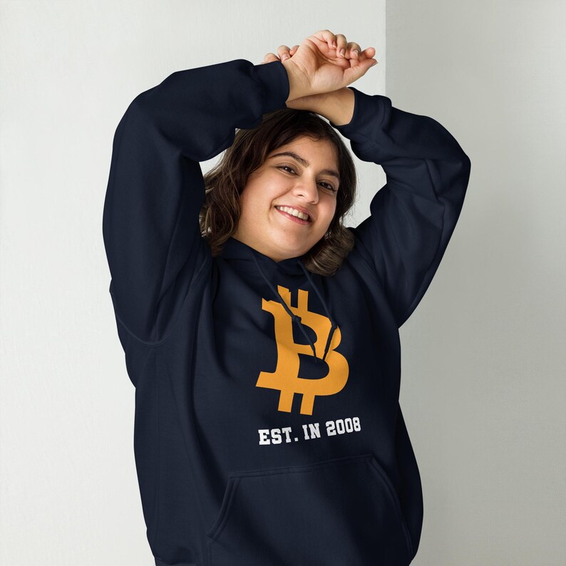 Origin of Bitcoin Hoodie: Crypto History Sweatshirt - Satoshi Nakamoto ...