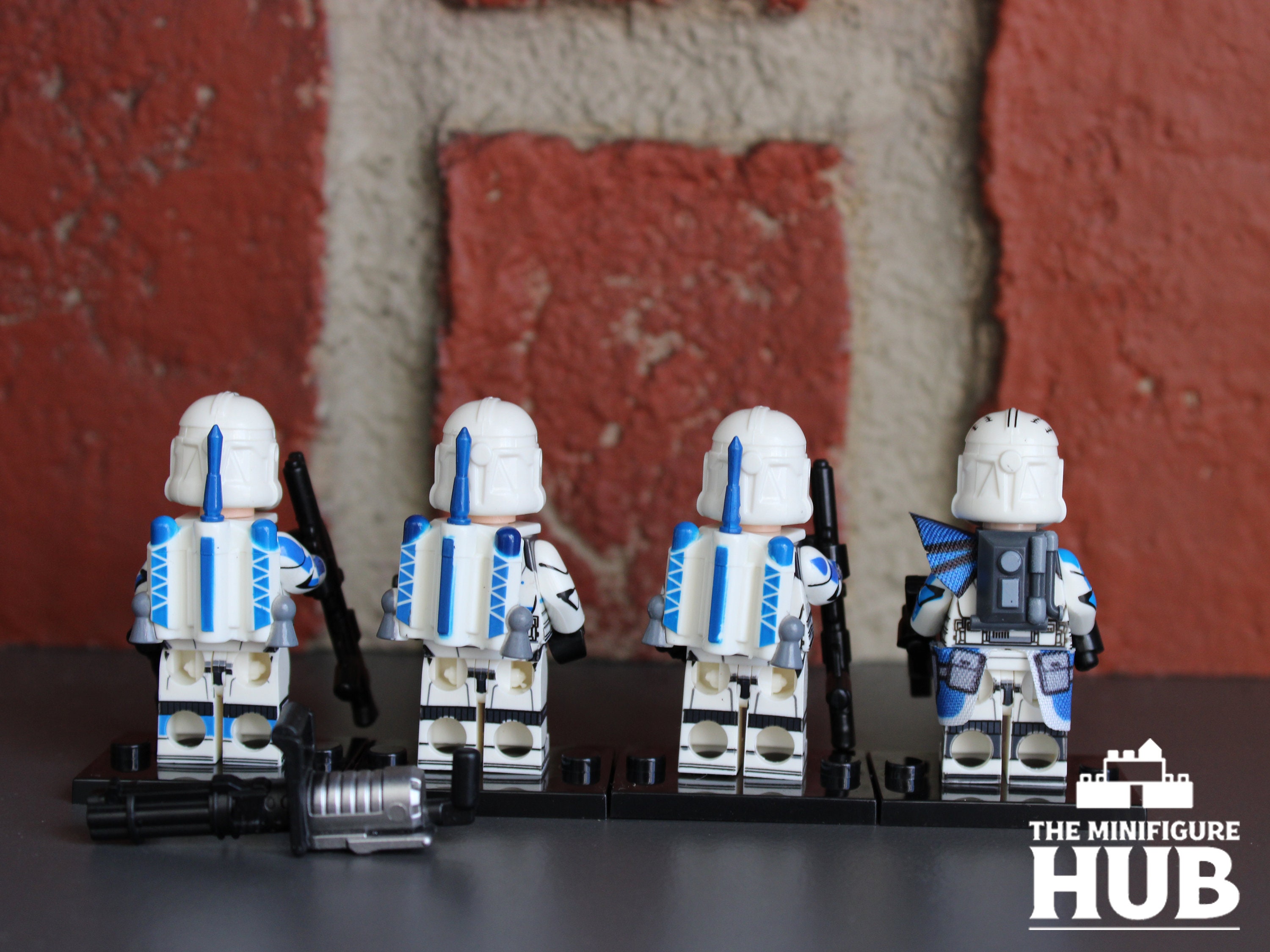 501st Clone Trooper Captains and Leaders Squad Inspired Custom ...
