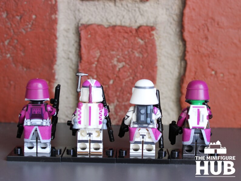 Galactic Marines Nova Core Clone Trooper Squad Inspired Custom Minifigures Space Wars Phase 2 ...