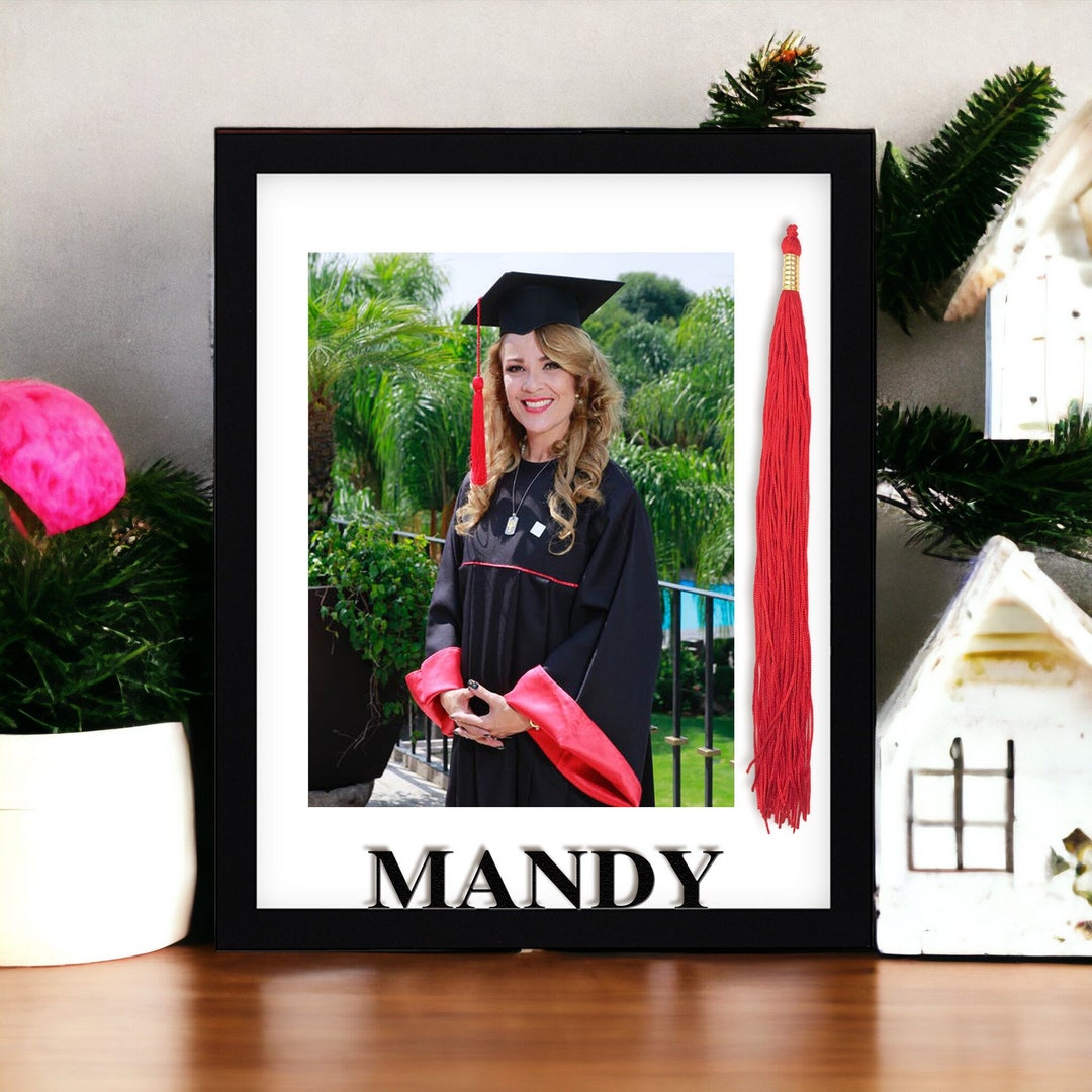 Personalized Graduation Photo Frame Graduation Tassel Frame - Etsy