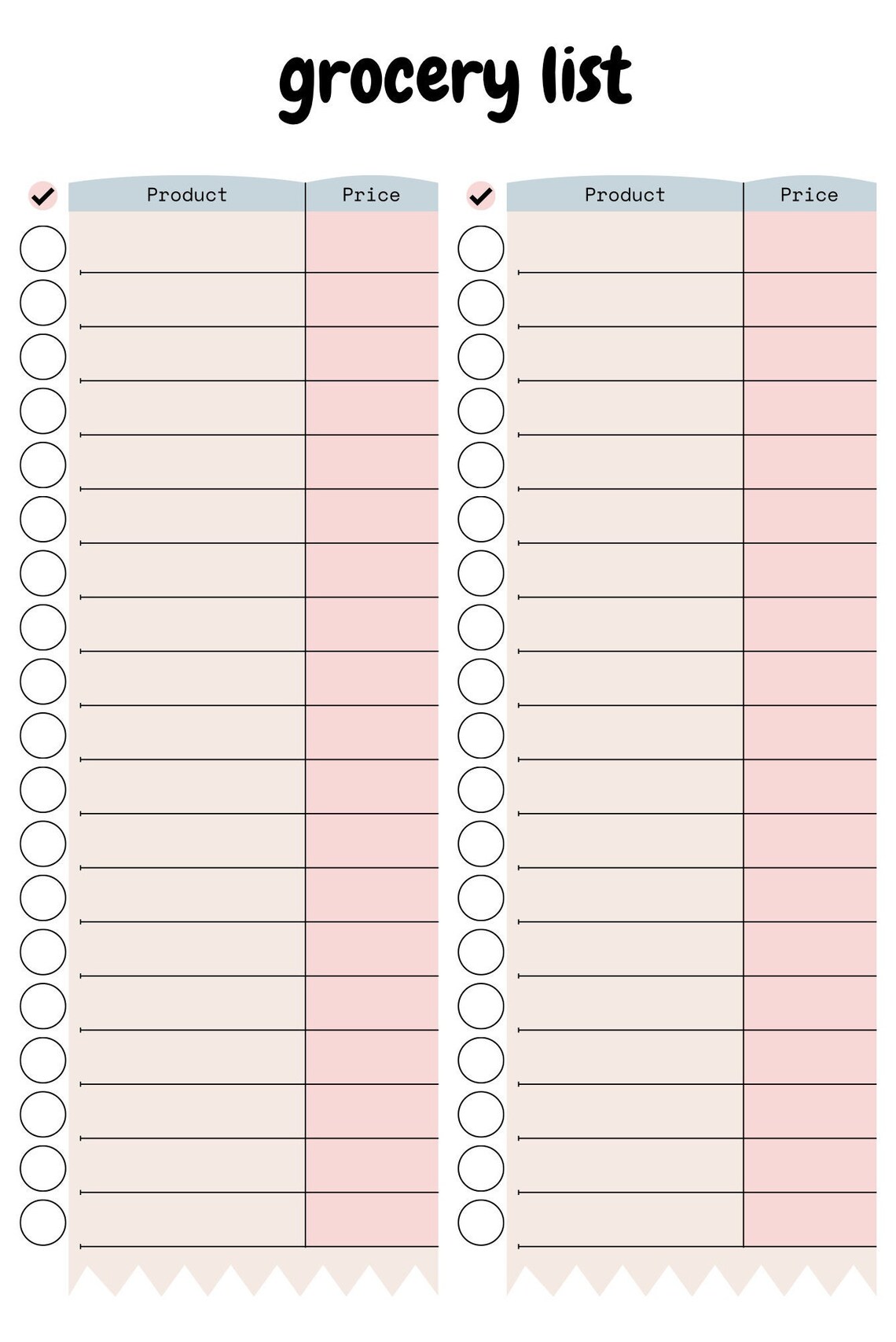 Grocery Shopping List, Organization Tools, Planner 2023 - Etsy