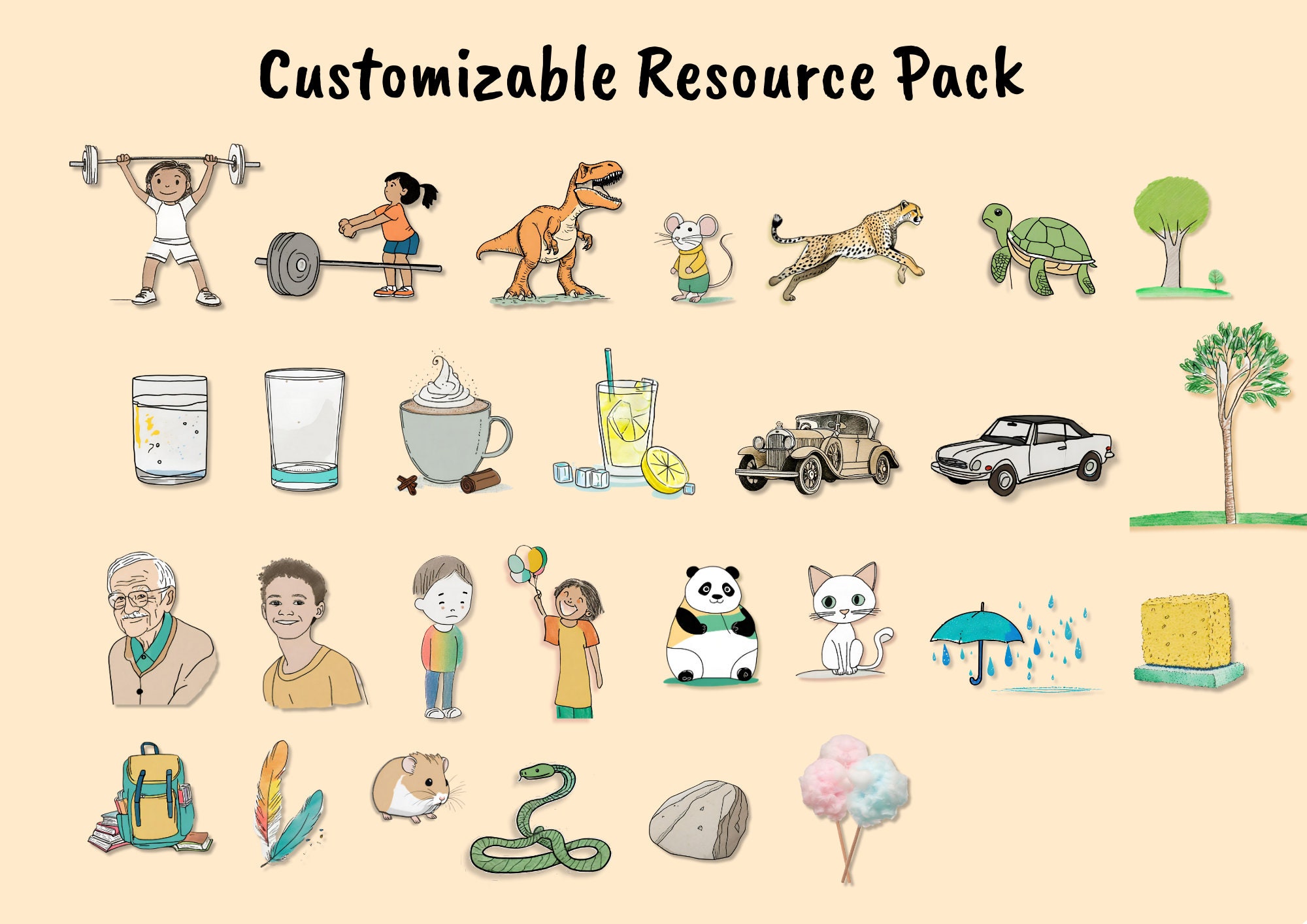 Montessori Adjective Flashcards, Digital Download, Perfect for ...