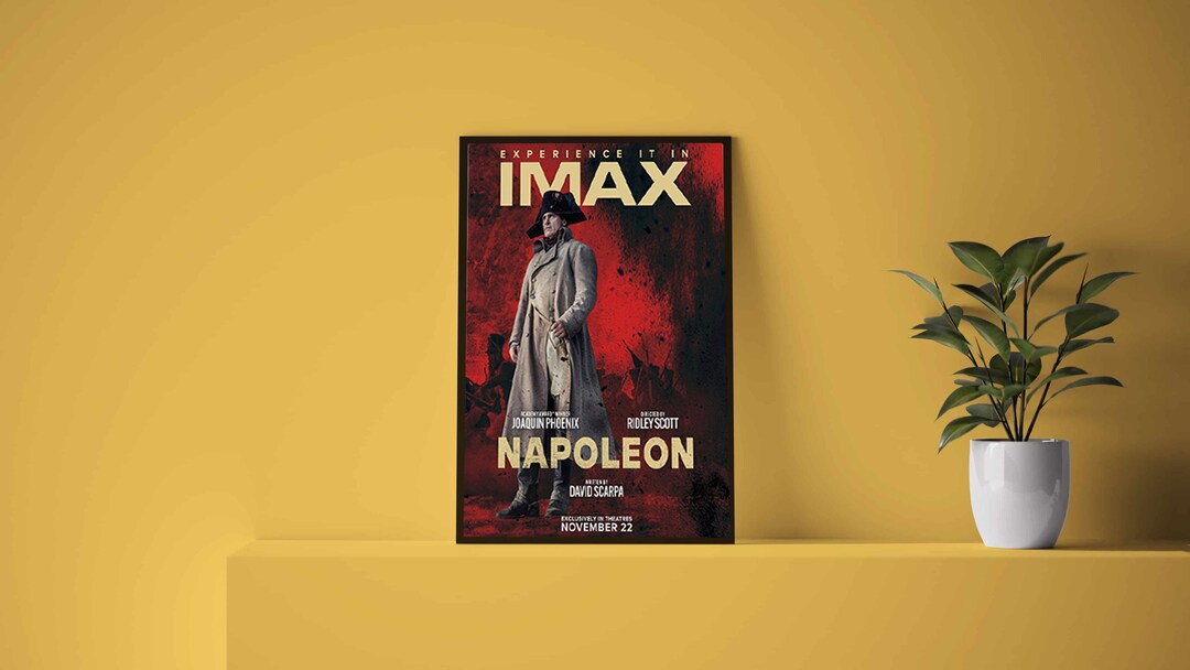 Poster for Ridley Scotts NAPOLEON - Etsy