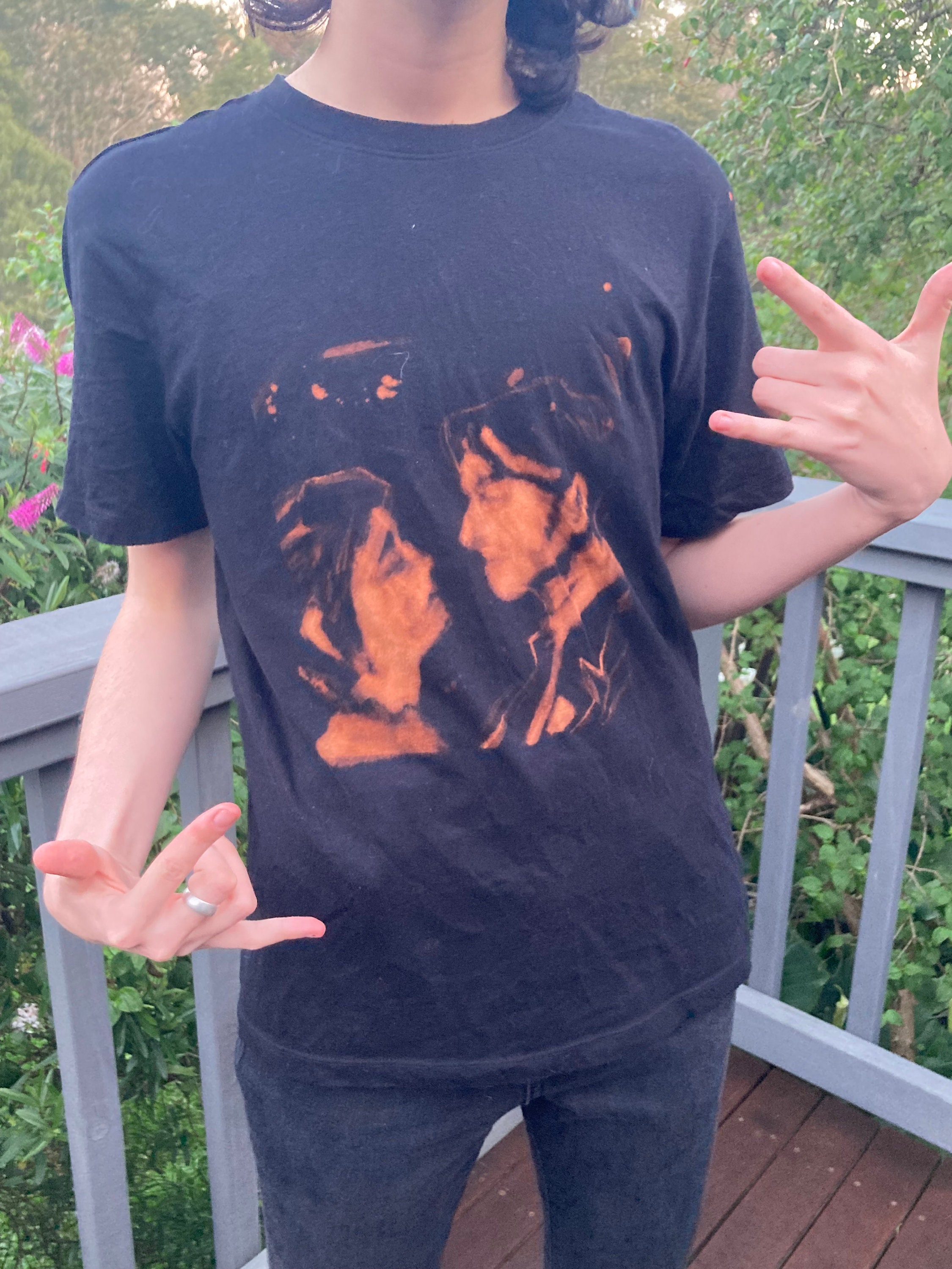 Made-to-order Custom My Chemical Romance Inspired Bleached Tshirt Three Cheers for Sweet Revenge ...