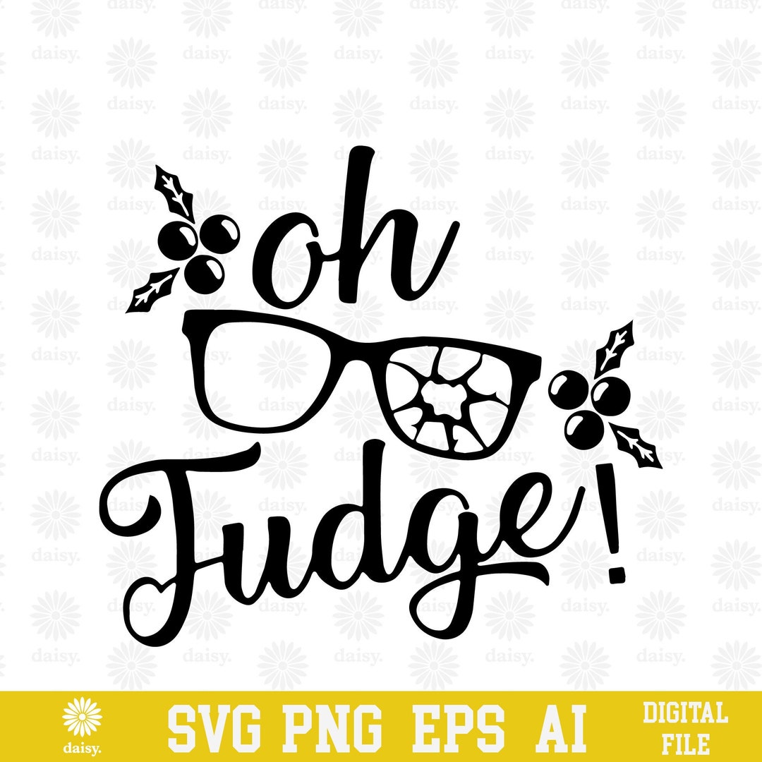 Oh Fudge SVG PNG EPS Christmas Story Svg Clipart Christmas - Etsy