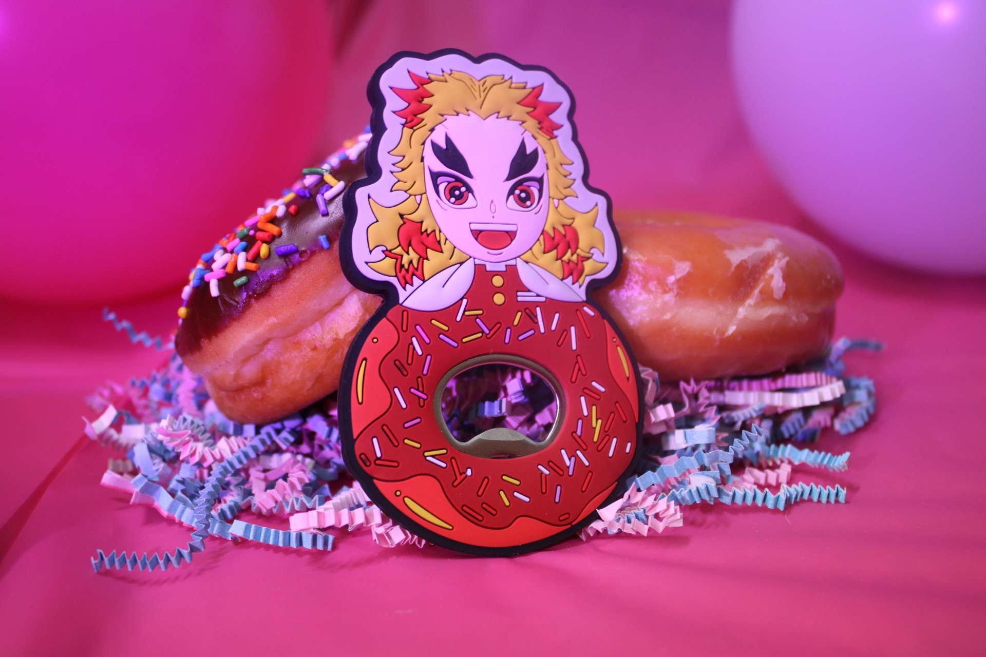 Fire Hashira Bottle Opener | Donut | Anime - Etsy