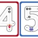 Number Tracing Flashcards, Numbers 0 to 9, Learn Numbers, Monster ...
