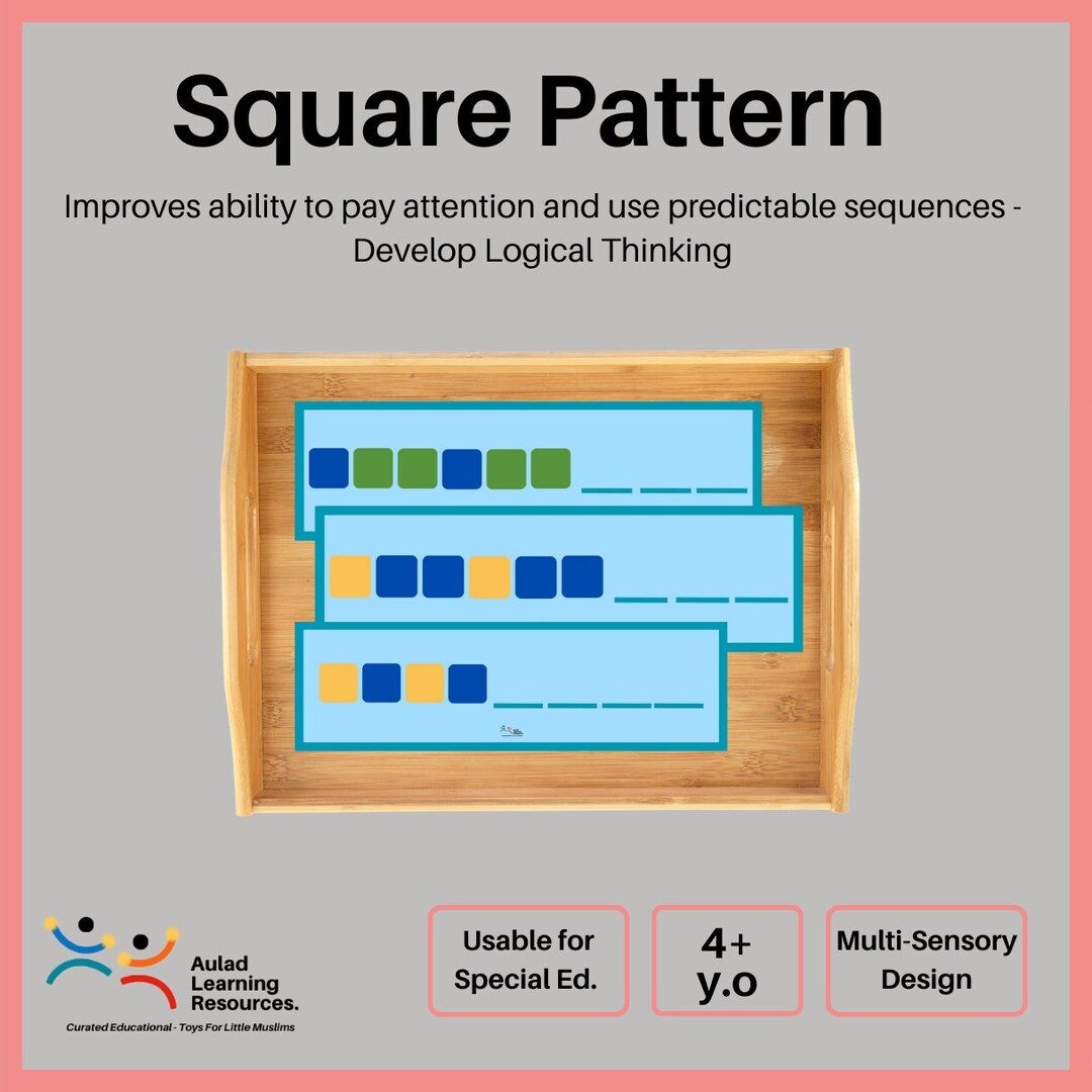 Square Symmetry: Printable Patterns for Creative Minds - Etsy