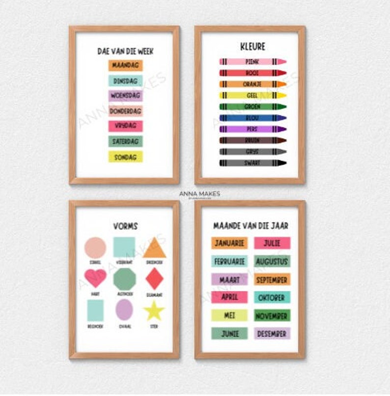 AFRIKAANSE PLAKKATE | Digital Download | Ready to Print | Klaskamer ...