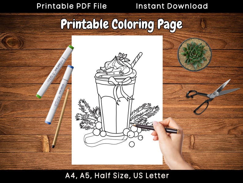 Christmas Coloring Page Christmas Printable Christmas Games Christmas ...