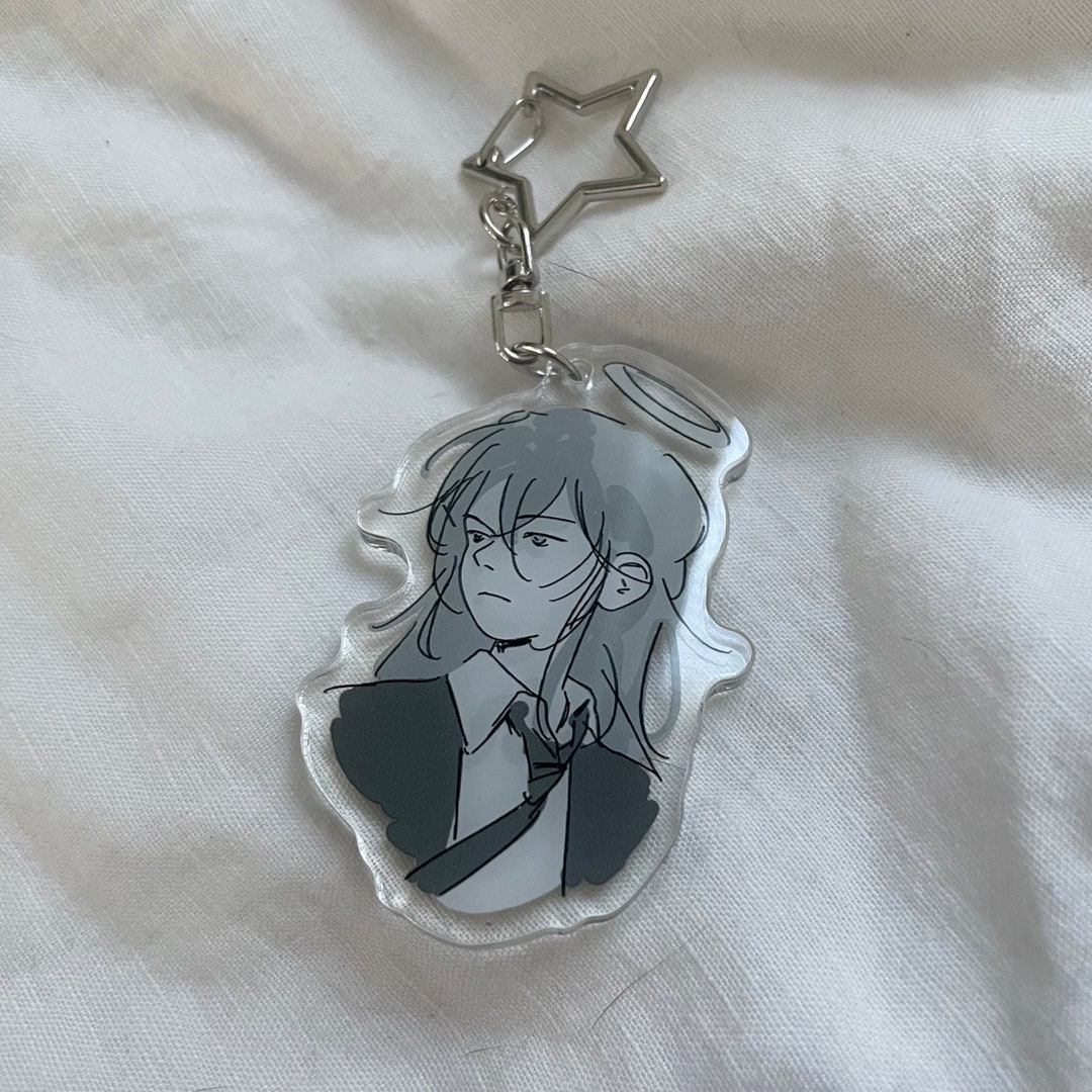 Angel Devil Keychain CSM - Etsy
