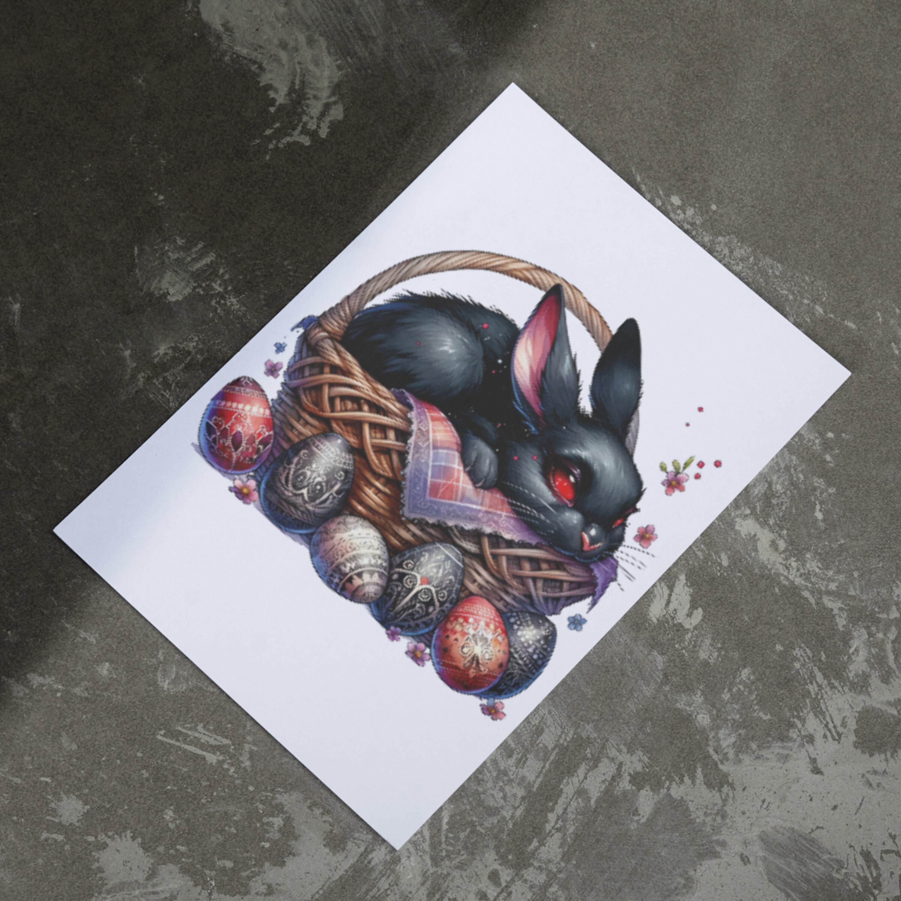 Gothic Easter Clipart Bundle, Dark Themed Clipart, Easter Day ...