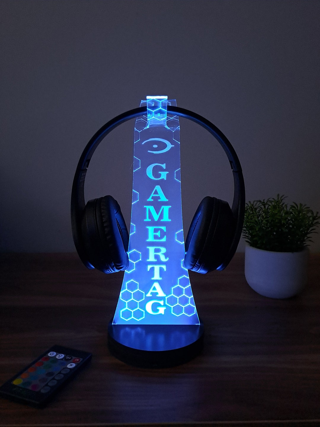 Halo Headphone Stand / Customized Headphone Stand / Personalized ...