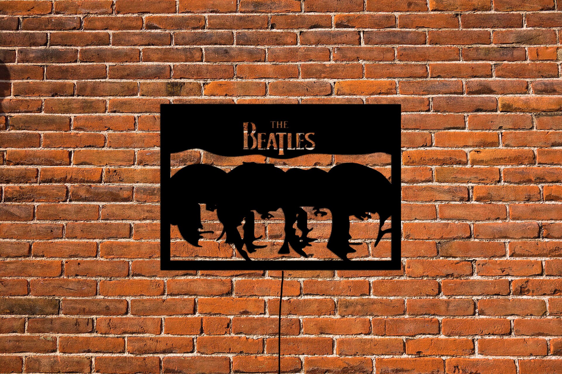 The Beatles Wood Wall Art With Rgb Led Light, the Beatles Home Decor ...