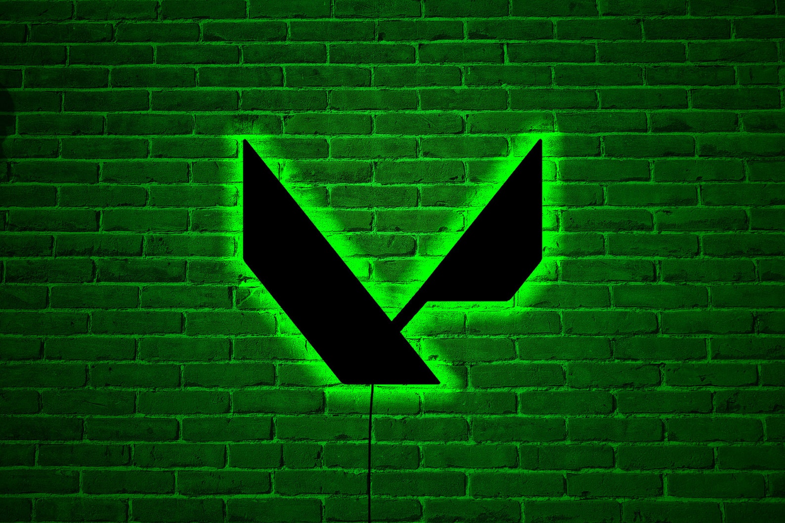 Valorant Wood Wall Art With Rgb Led Light Valorant Room - Etsy