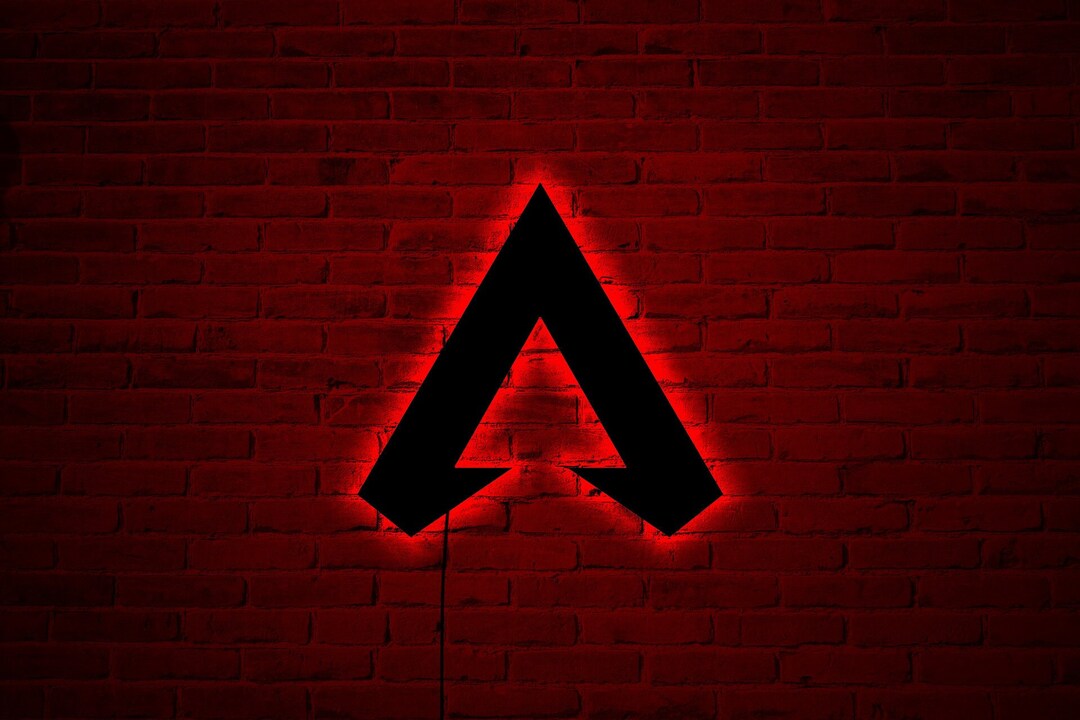 Apex Legends Wood Wall Art With Rgb Led Light, Apex Legends Home Decor ...