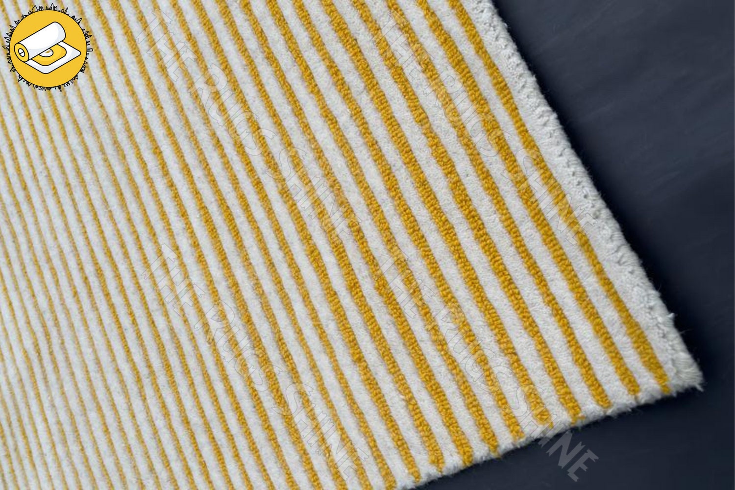 New High & Low Cut Pile 100% Woolen Area Carpet for Living Spaces ...