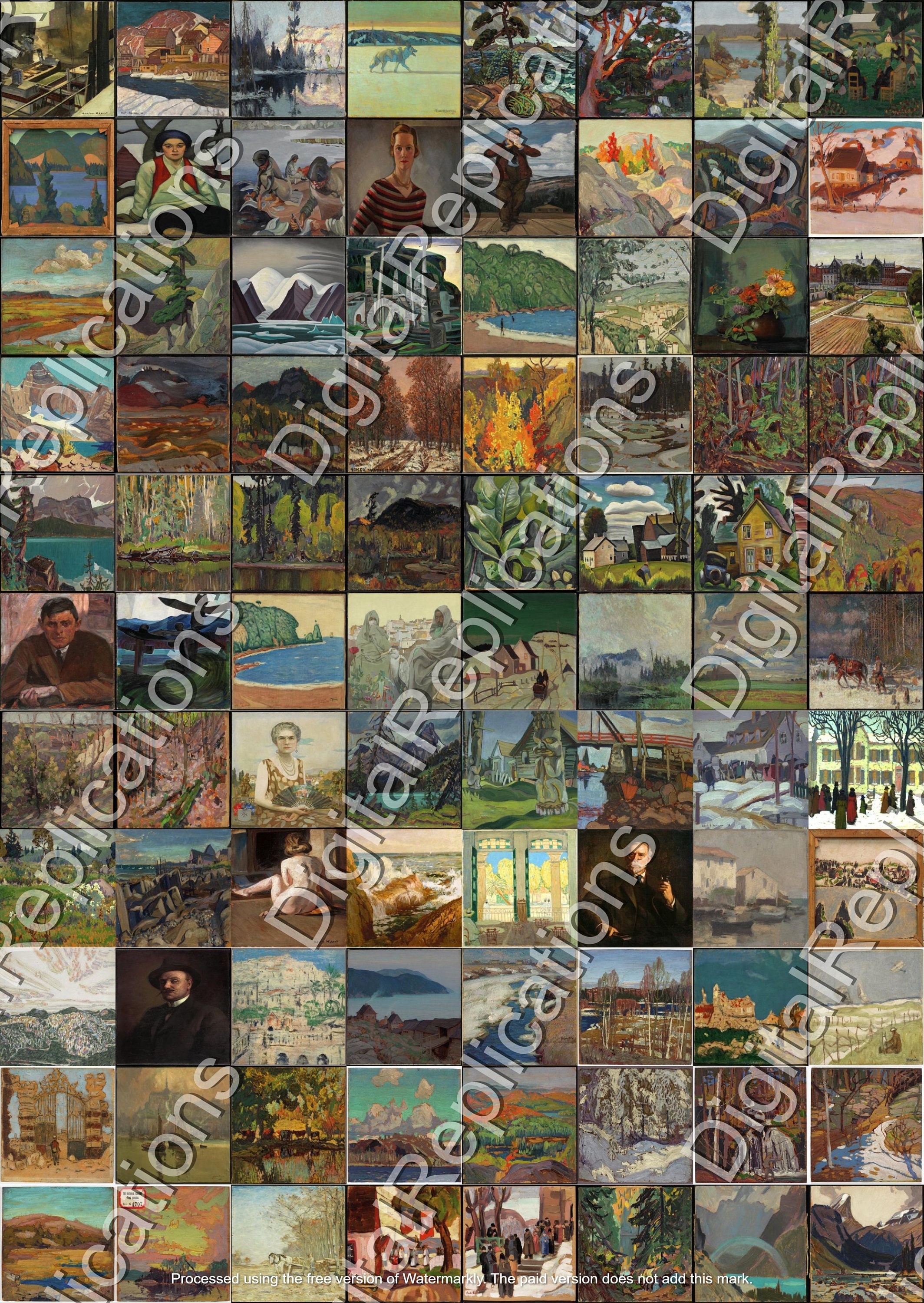 500 Digital Prints of Canadian Paintings 1900-1950 - Etsy