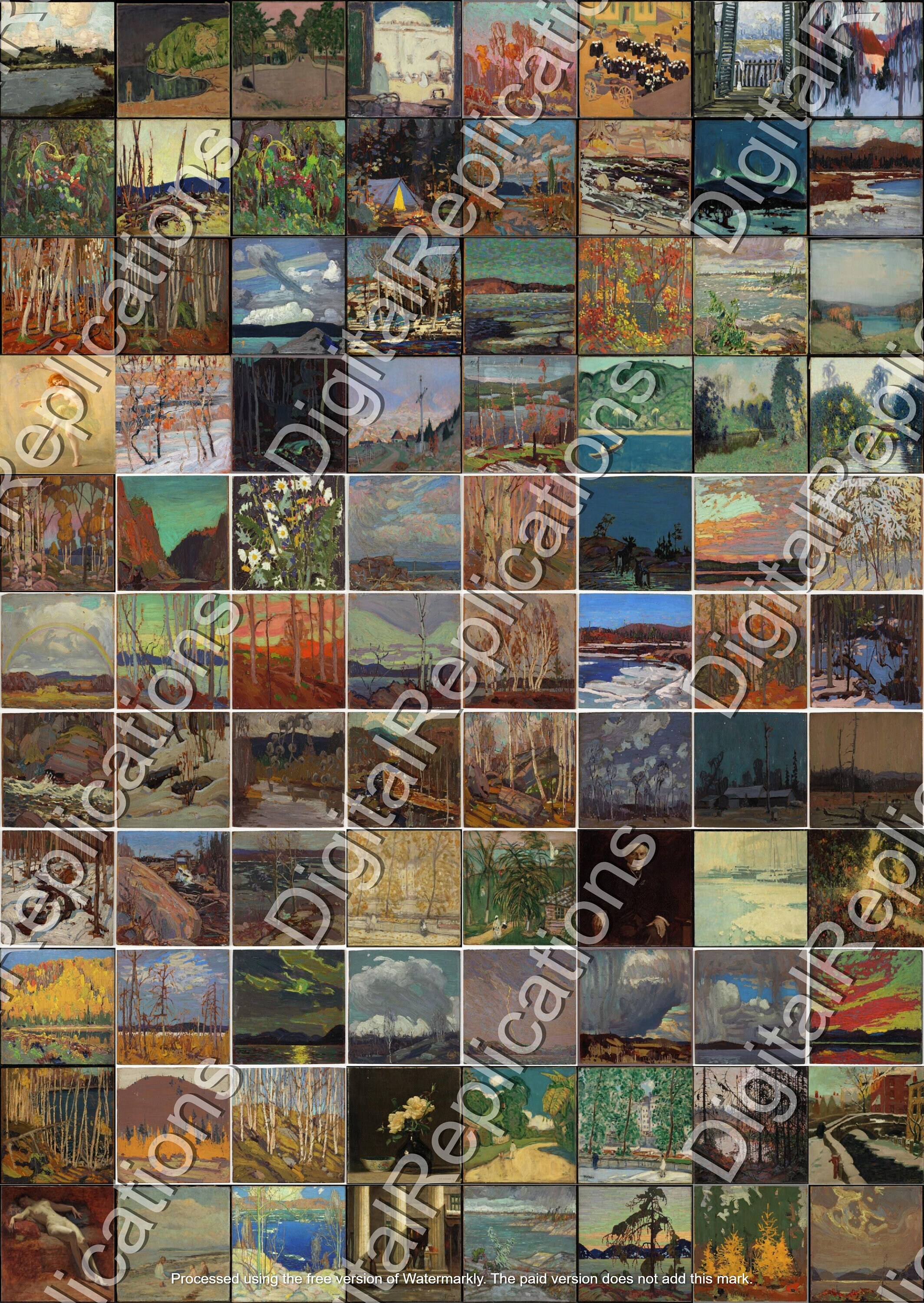 500 Digital Prints of Canadian Paintings 1900-1950 - Etsy