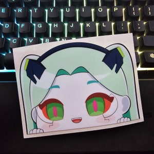Rebecca Chibi Peeker Decal - Etsy