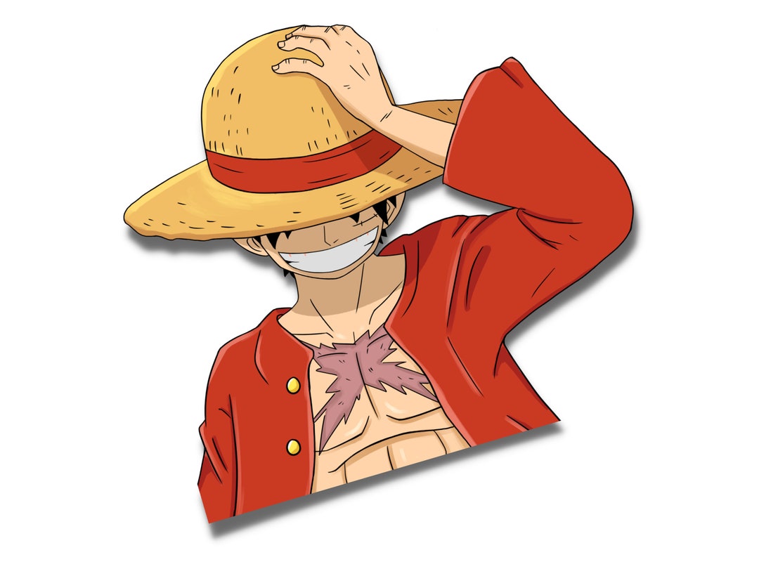 Monkey D Luffy Decal Ver 2 - Etsy