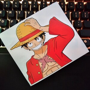 One Piece Monkey D Luffy Decal Ver 1 - Etsy