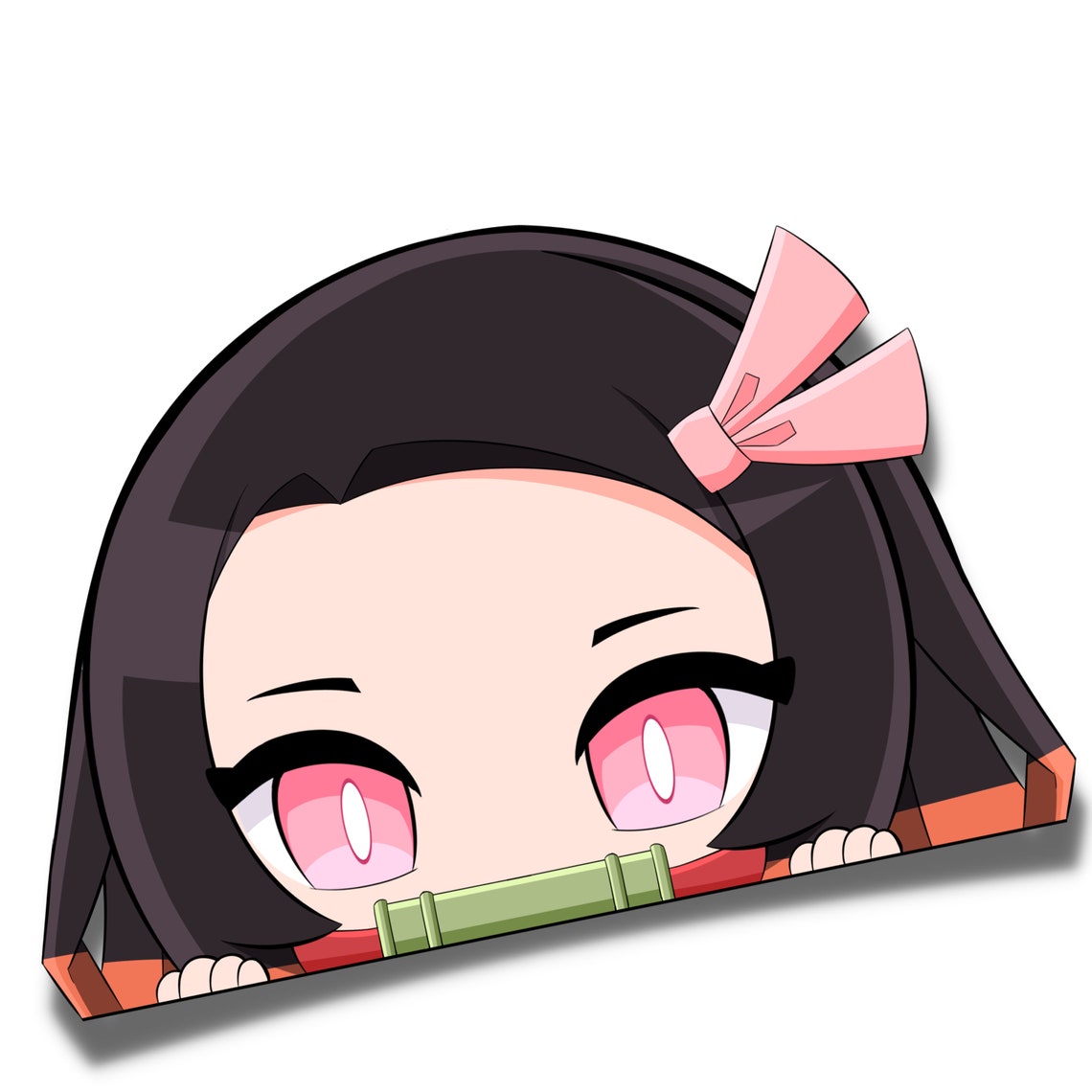 Demon Slayer Nezuko Sticker Decal - Etsy