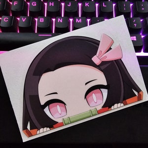 Demon Slayer Nezuko Sticker Decal - Etsy