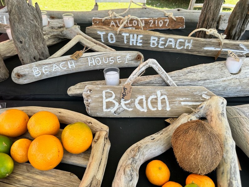 Custom Made Driftwood Signs - Small (message Your Preferred Wording) - Etsy